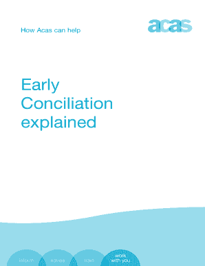 Fillable Online How Acas can help Fax Email Print - pdfFiller