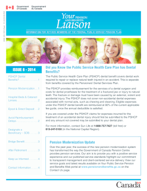 Fillable Online tbs-sct gc Did you Know the Public Service Health Care ...