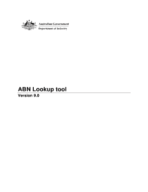 Fillable Online abr business gov ABN Lookup tool - Business Fax Email ...