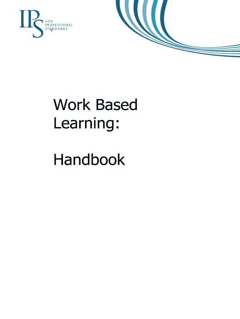 Fillable Online Work Based Learning Handbook - Legal Services Board Fax ...