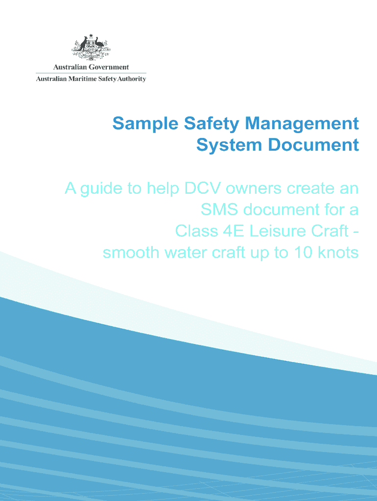 Fillable Online Sample Safety Management Fax Email Print - pdfFiller