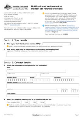 Fillable Online ato gov Section A Your details Contact details - ato ...