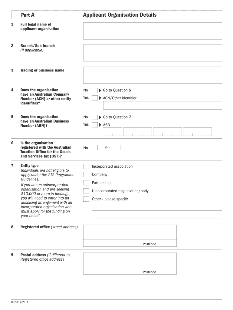 Fillable Online dva gov Saluting Their Service Application for a ...