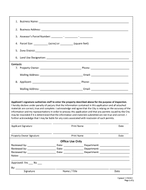 Fillable Online Home Occupation Permit Application And Certificate of ...