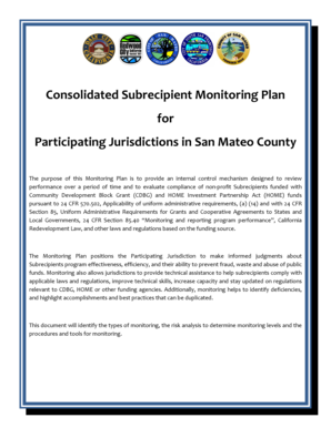 Fillable Online cityofsanmateo Subrecipient Monitoring Plan-FINAL ...