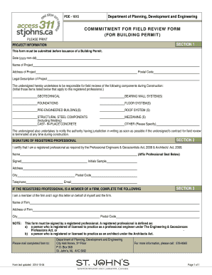 Fillable Online Commitment for Field Review Form PDE - 1015 Commitment ...