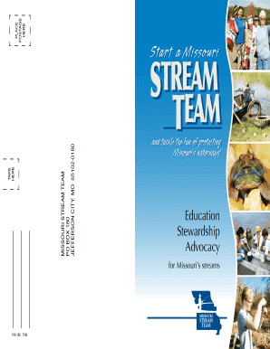 Fillable Online mdc mo Start a Missouri Stream Team Education ...