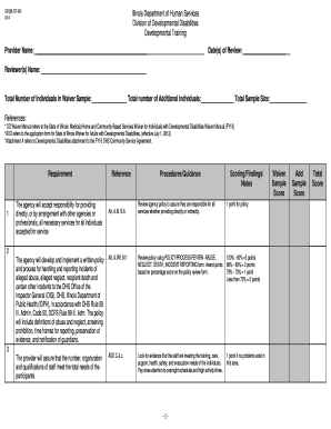 Fillable Online dhs state il Developmental Training Tool pdf - Illinois ...