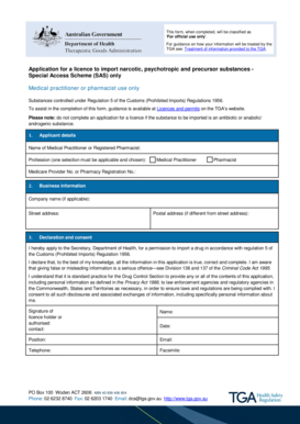 Tga Sas Form - Fill Online, Printable, Fillable, Blank | pdfFiller