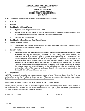 Fillable Online Review of bids received, award of the most advantageous ...