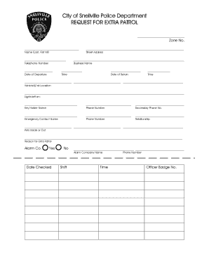 Fillable Online snellville City of Snellville Police Department REQUEST ...
