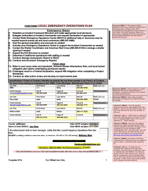 Fillable Online LEOP Base Plan2014 Template Guidance Fax Email Print ...