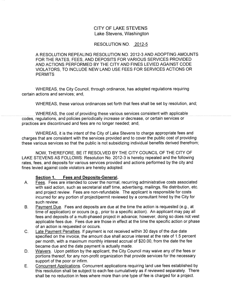 Fillable Online A RESOLUTION REPEALING RESOLUTION NO Fax Email Print ...