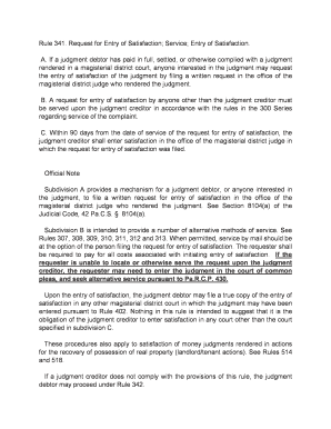 Fillable Online Rule 341 Fax Email Print - pdfFiller