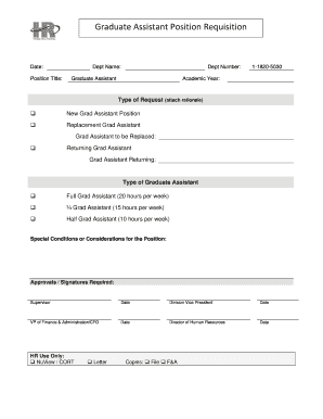 Fillable Online eraven franklinpierce Graduate Assistant Position ...