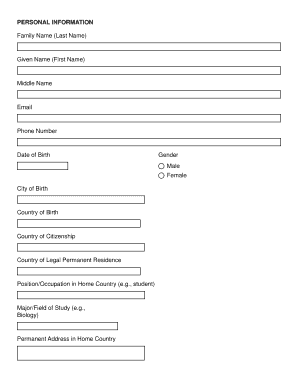 Fillable Online international norwich IMMIGRATION CLEARANCE FORM for ...