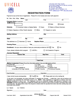 Fillable Online CELL Registration Form - OFFICIAL FORM Fax Email Print ...