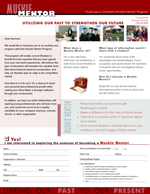 Fillable Online muskingum MUSK MENTORIE - Muskingum University - muskingum Fax Email Print ...