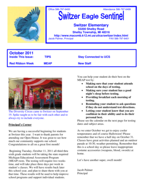 Fillable Online Switzer Elementary Fax Email Print - pdfFiller