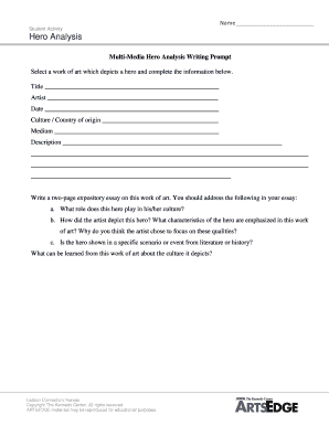 Fillable Online Hero Analysis Fax Email Print - pdfFiller