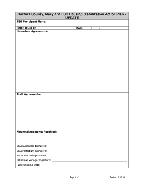 Fillable Online harfordcountymd Harford County, Maryland ESG Housing ...