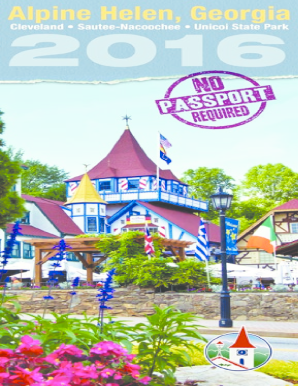 Fillable Online WELCOME TO HELEN Fax Email Print - pdfFiller