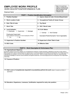 Fillable Online sw SWCC EWP Work Plan 2013 - Southwest Virginia ...