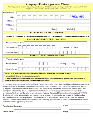 Fillable Online wvsao West Virginia State Auditor's Office ePayments ...