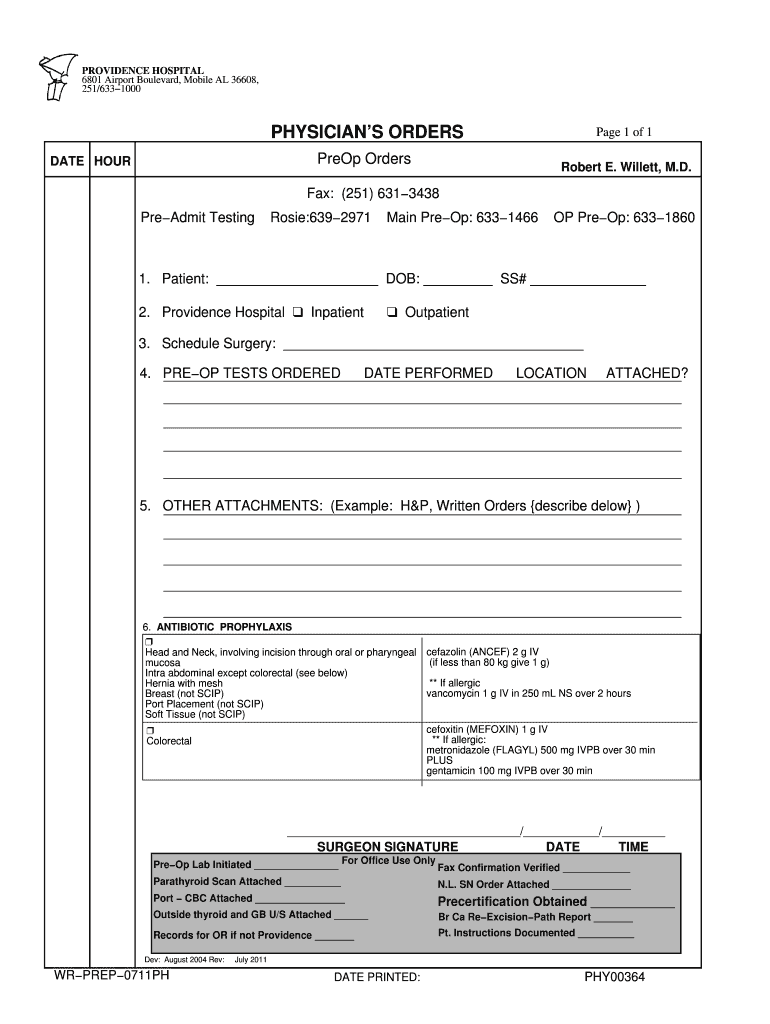 Fillable Online support providencehospital Willett, M - support providencehospital Fax Email ...