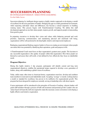 Succession Planning In Law Enforcement - Fill Online, Printable ...