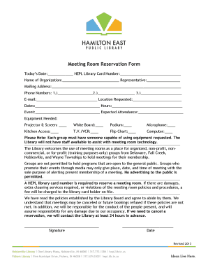 Fillable Online hepl lib in Meeting Room Reservation Form - Ideas Live ...