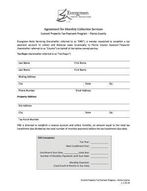 Fillable Online Pierce County Property Tax Payment - Current Fax Email ...