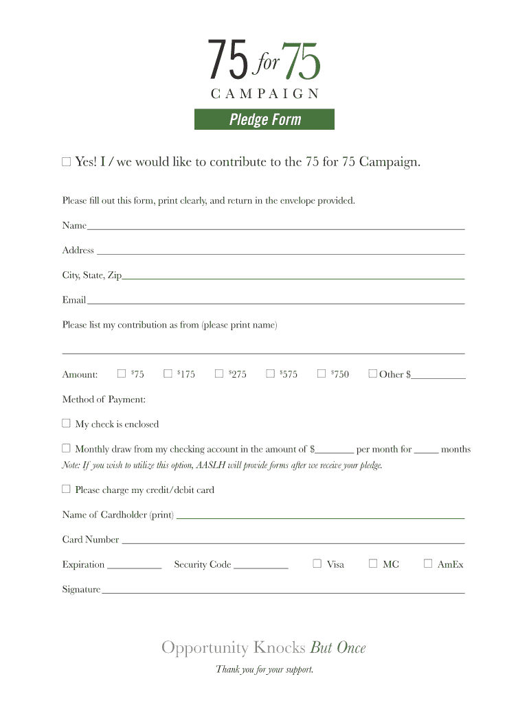 Fillable Online about aaslh 75 for75 - American Association for State ...