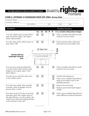 Fillable Online disabilityrightsmt Accessibility Checklist for Primary ...