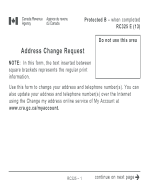 Fillable Online CRA Large Print Letter - English Fax Email Print ...