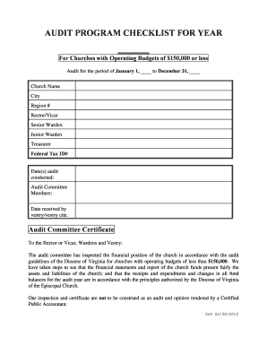 Fillable Online Audit Short Form Fax Email Print - pdfFiller