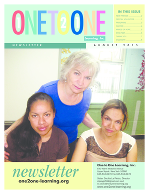 Fillable Online one2one-learning AnnualReport-Newsletter.qxd - one2one ...