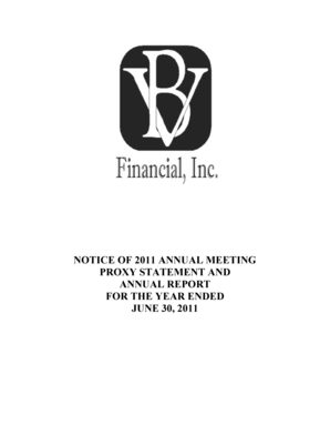 Fillable Online Corporate Profile BV Financial, Inc Fax Email Print ...