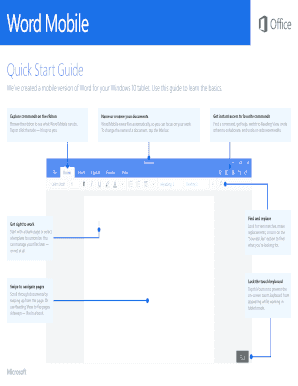 Fillable Online Word Mobile Fax Email Print - pdfFiller