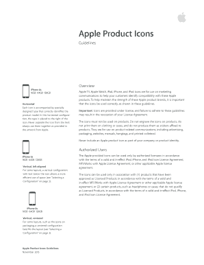 Fillable Online Apple Product Icons Fax Email Print - pdfFiller