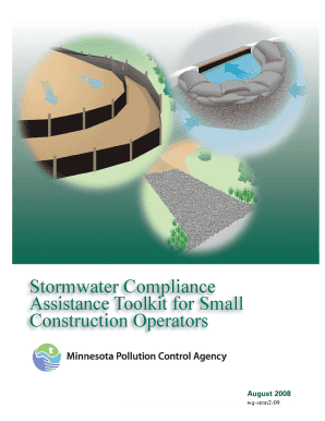 Fillable Online Stormwater Compliance Assistance Toolkit for Small ...