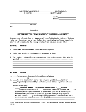 Fillable Online Florida Supreme Court Approved Family Law Form 12993c ...