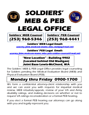 Fillable Online MEB & PEB Fax Email Print - pdfFiller
