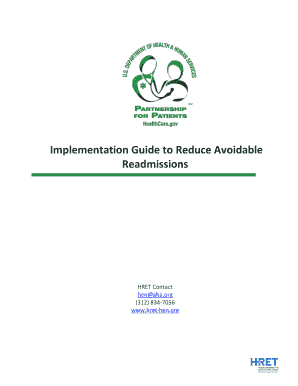 Fillable Online Implementation Guide to Reduce Avoidable Fax Email ...