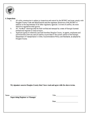 Fillable Online Utility Permitting Division Fax Email Print - pdfFiller
