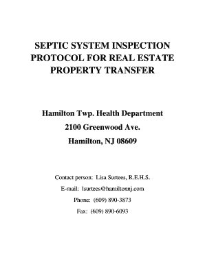 Fillable Online PROTOCOL FOR REAL ESTATE Fax Email Print - pdfFiller