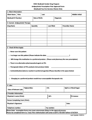 Fillable Online Antipsychotic Prior Authorization Request Form ...