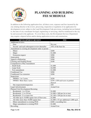 Fillable Online FORMS- fee schedule Fax Email Print - pdfFiller