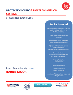 Fillable Online Protection of HV amp EHV Transmission Systems ...