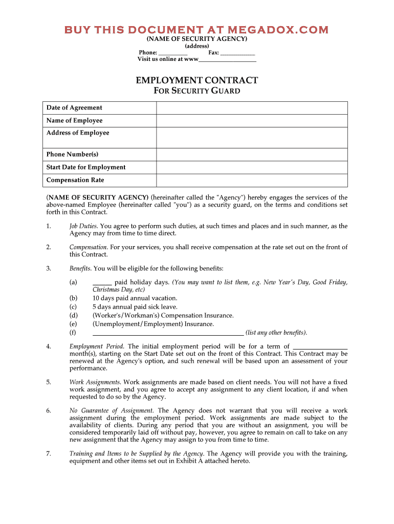 Fillable Online BUY THIS DOCUMENT AT MEGADOX Fax Email Print - pdfFiller